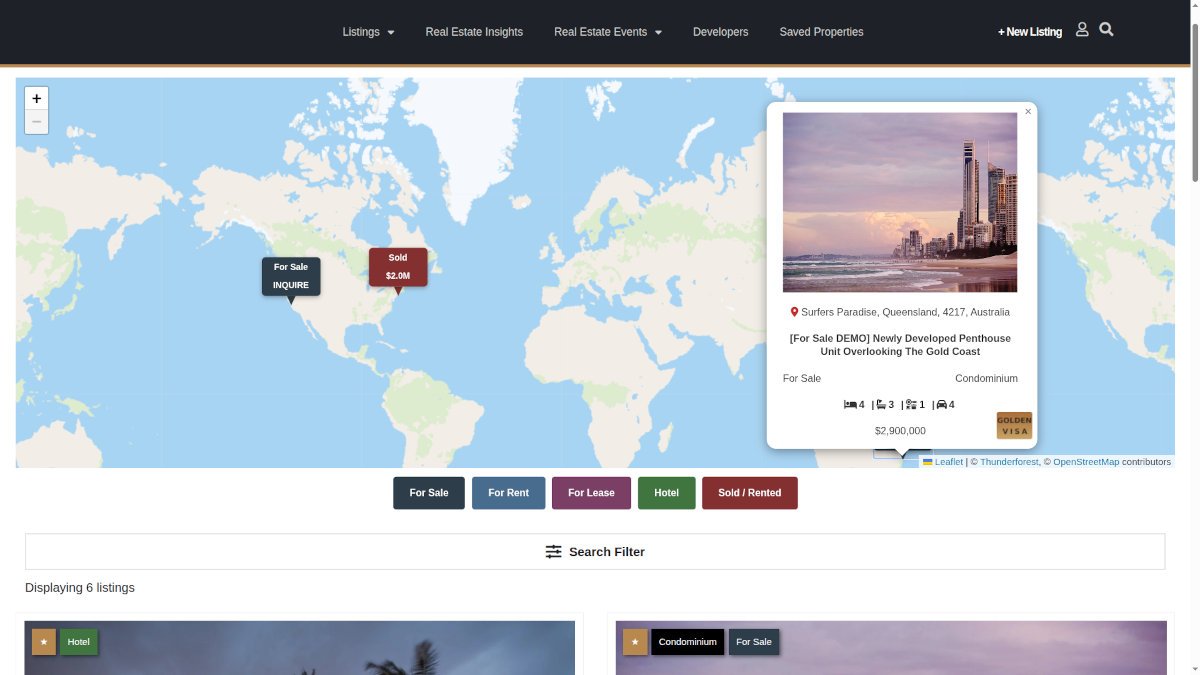 International Premier Real Estate & Hotels | Listings | Premier Possible